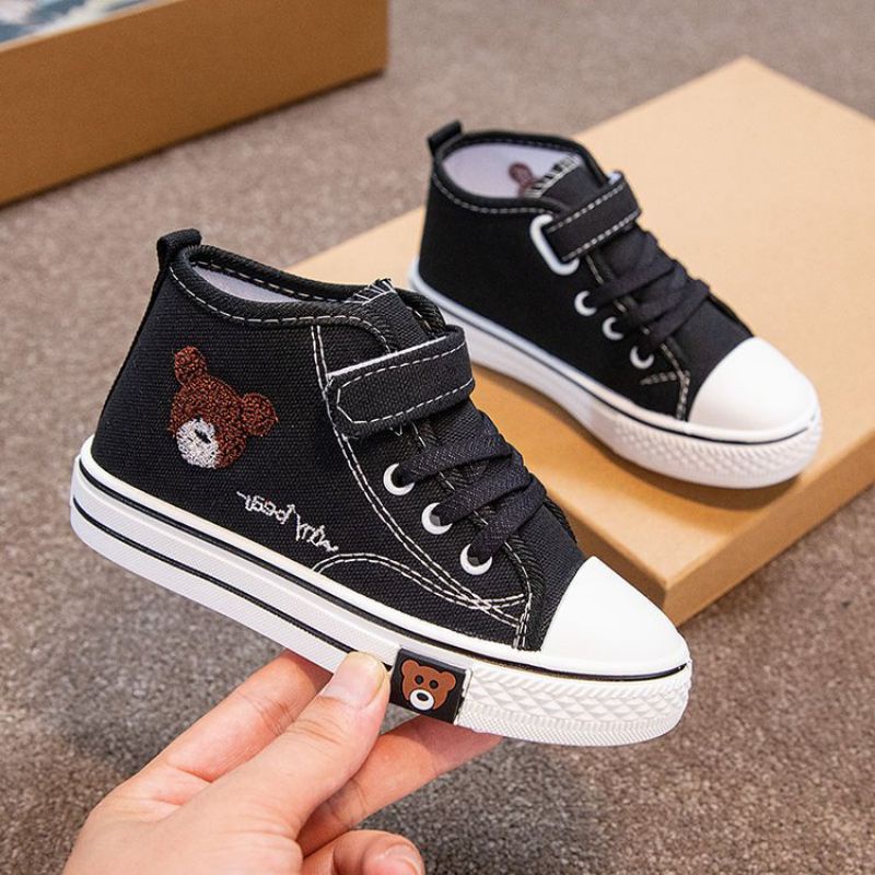 Jual sepatu boots bots bot anak cewek perempuan warna hitam / sepatu ...
