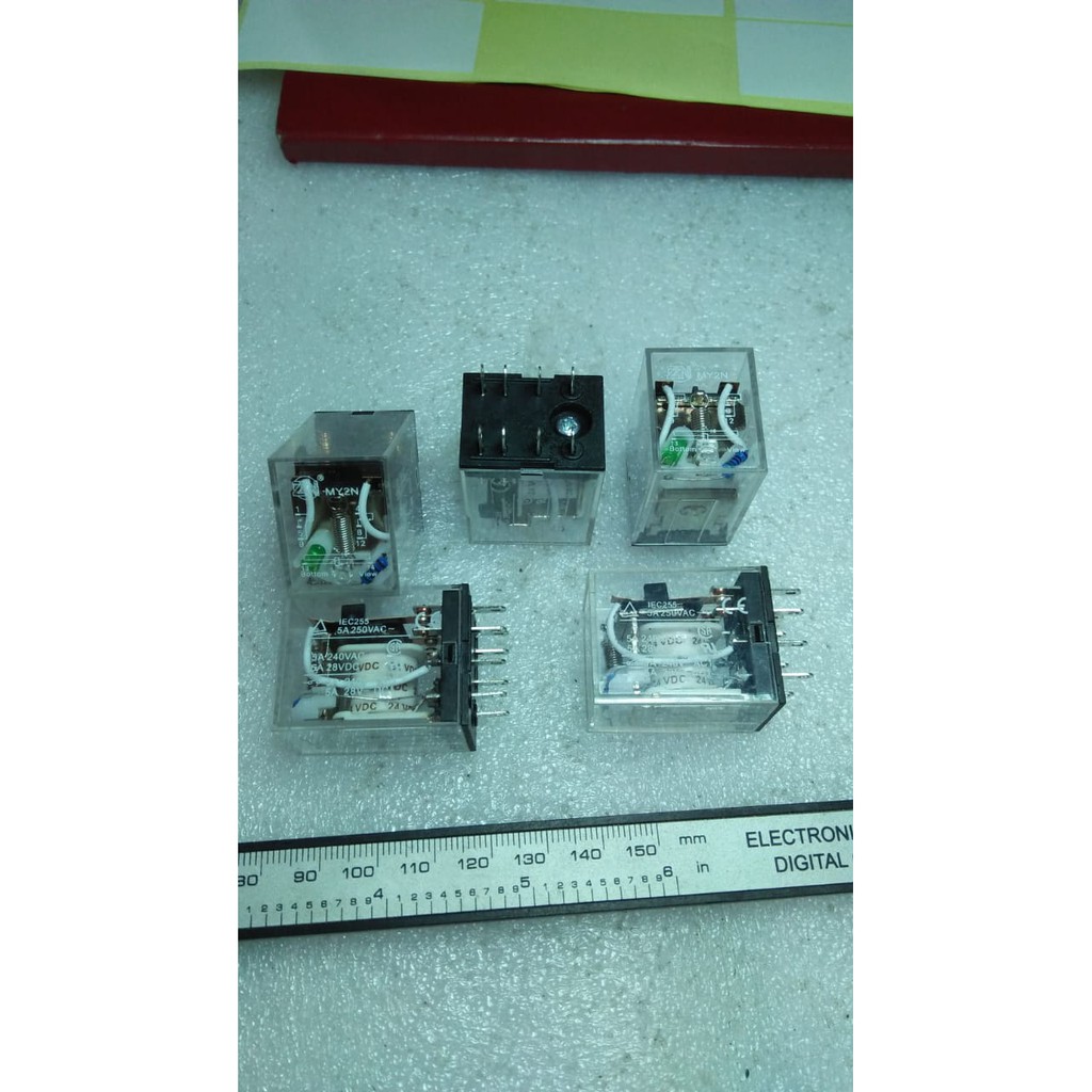 Jual RELAY MY2N IEC255 5A - 250V | Shopee Indonesia