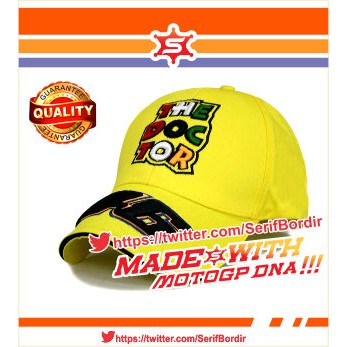 Jual Topi VR46 Topi Racing Baseball Valentino Rossi The Doctor Yellow ...