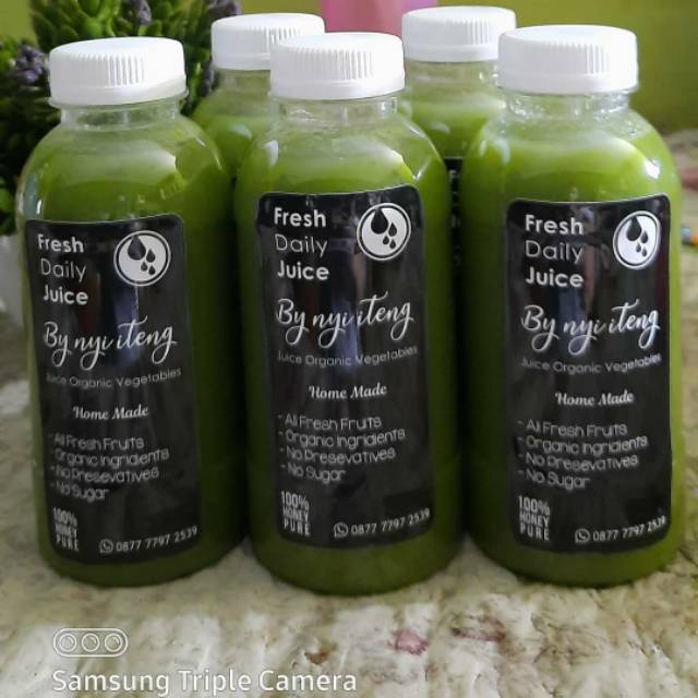 Jual Juice sayur organic by nyi iteng | Shopee Indonesia