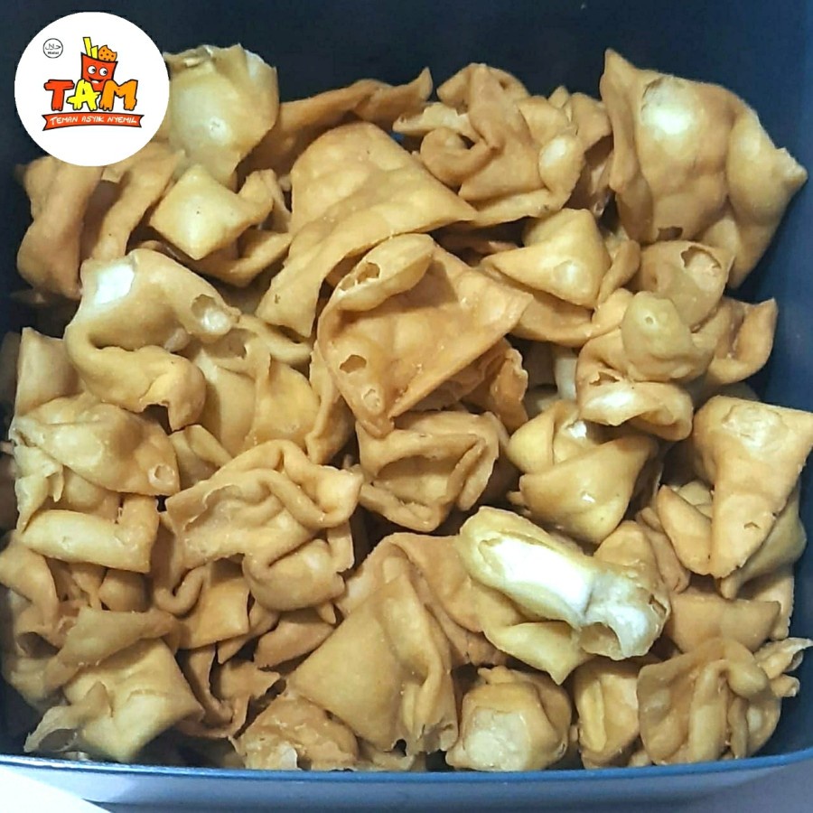 Jual Keripik Pangsit Lipat / Keripik Bawang Gurih 250 Gram - Tam Snack ...