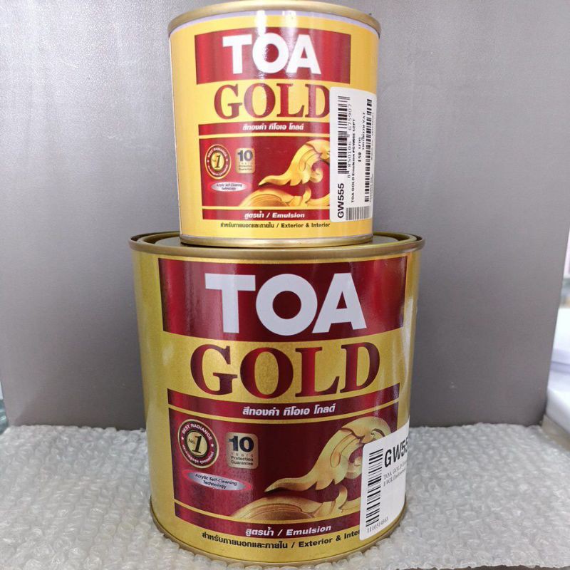 Jual Cat TOA Gold GW555 ( Water Base ) | Shopee Indonesia