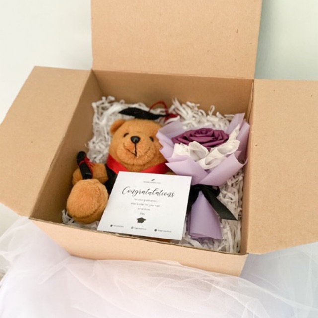 Jual Graduation Box Gift (Boneka Graduation Box) | Shopee Indonesia