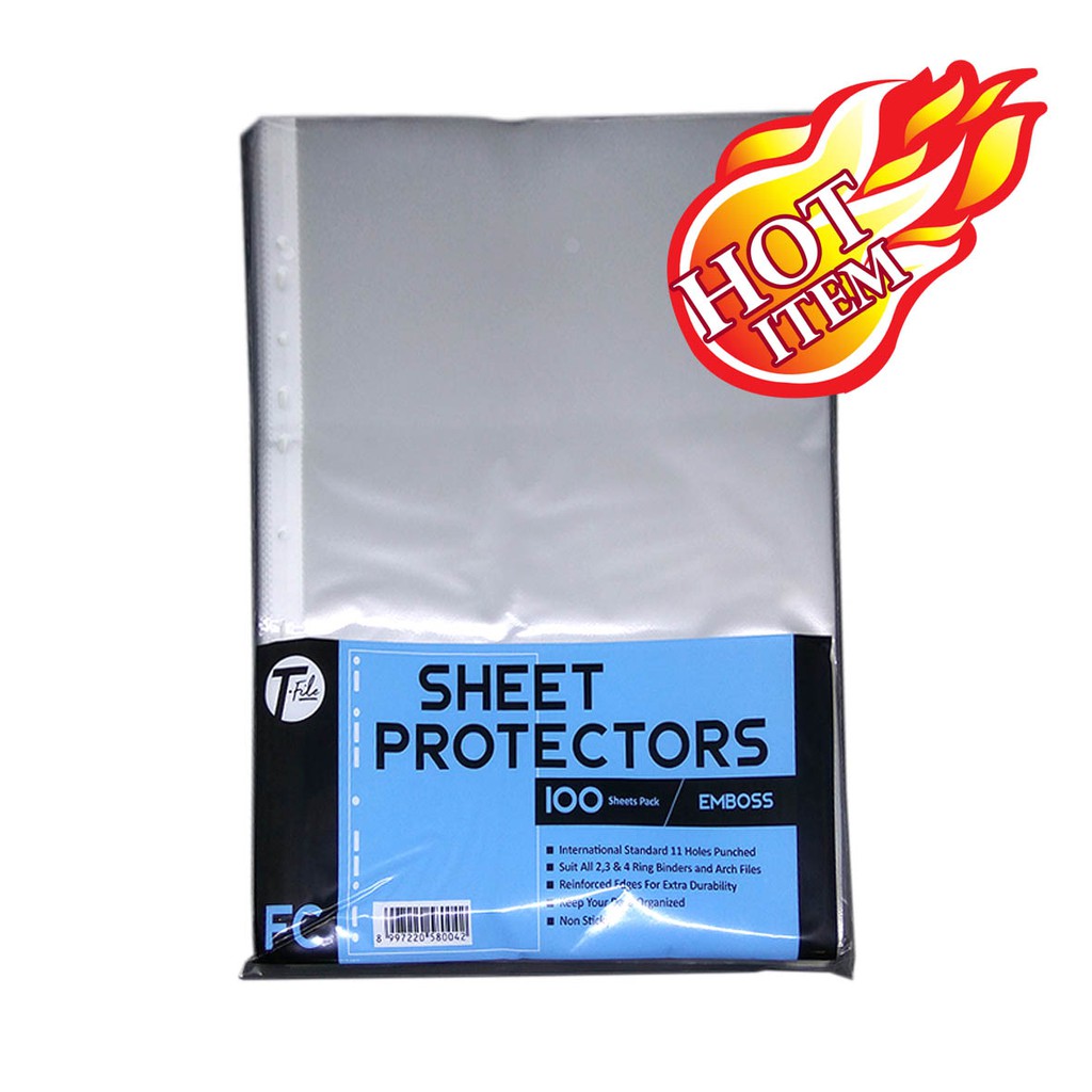 Jual Tokotab - Sheet Protector Folio Emboss T-FILE isi 100 lembar ...