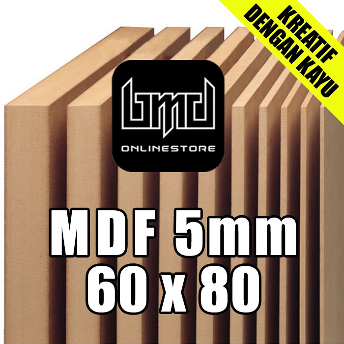 Jual Papan Kayu MDF 5mm Ukuran (60x80)cm | Shopee Indonesia