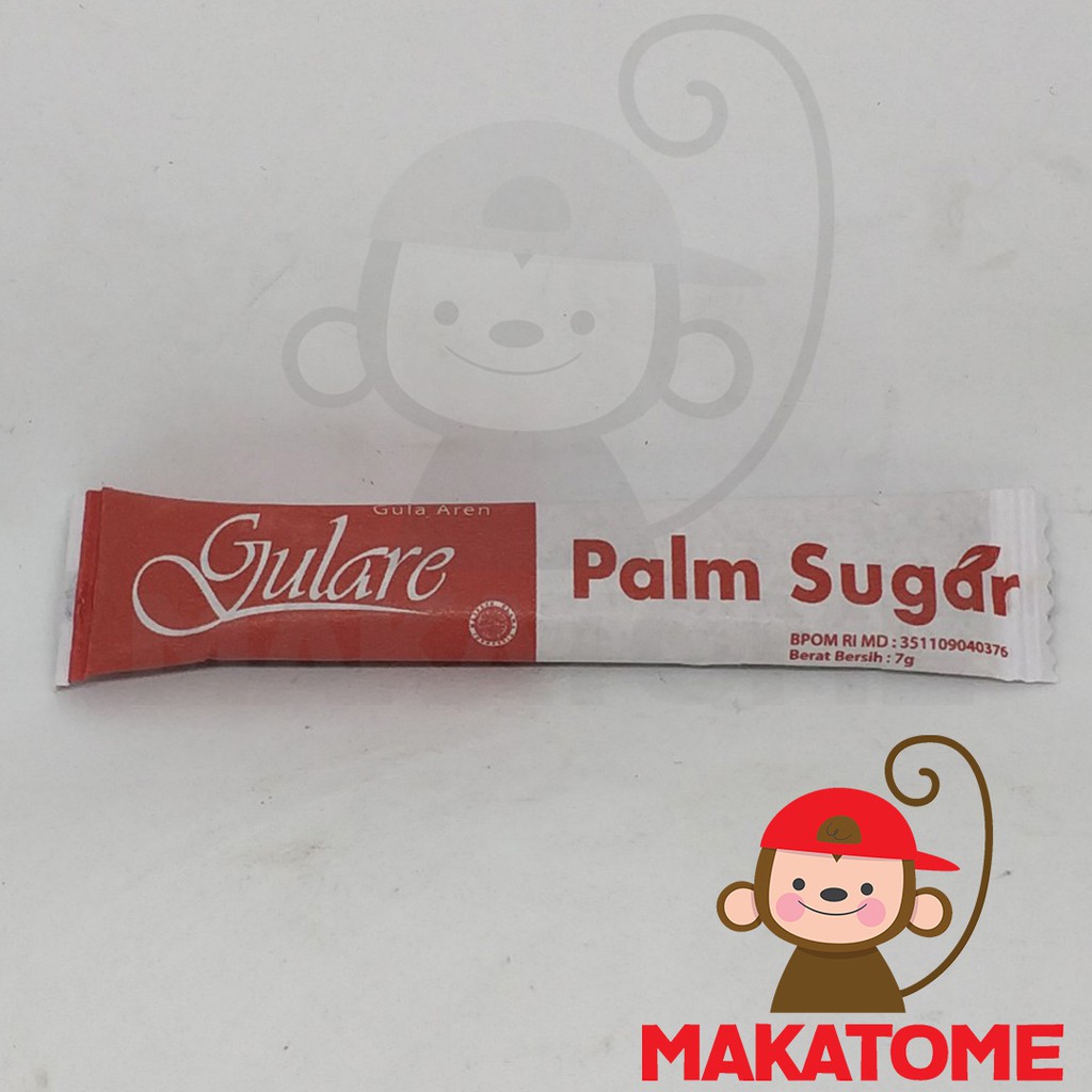 Jual Gulare Palm Sugar Gula Aren Sachet 7gr stick 7g 7 gr Brown pasir ...
