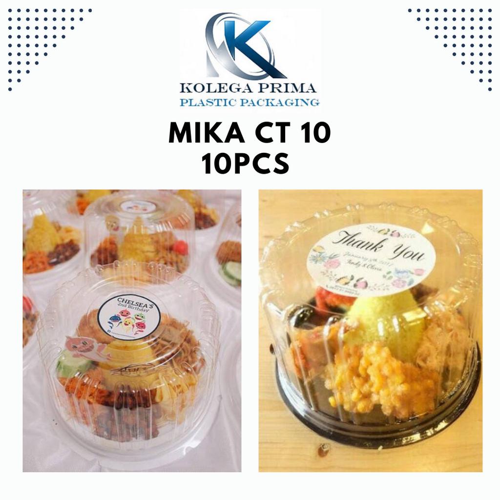 Jual MIKA KUE TART/ CT 10/ MIKA TUMPENG MINI/ MIKA TART MURAH ISI 10PCS | Shopee Indonesia