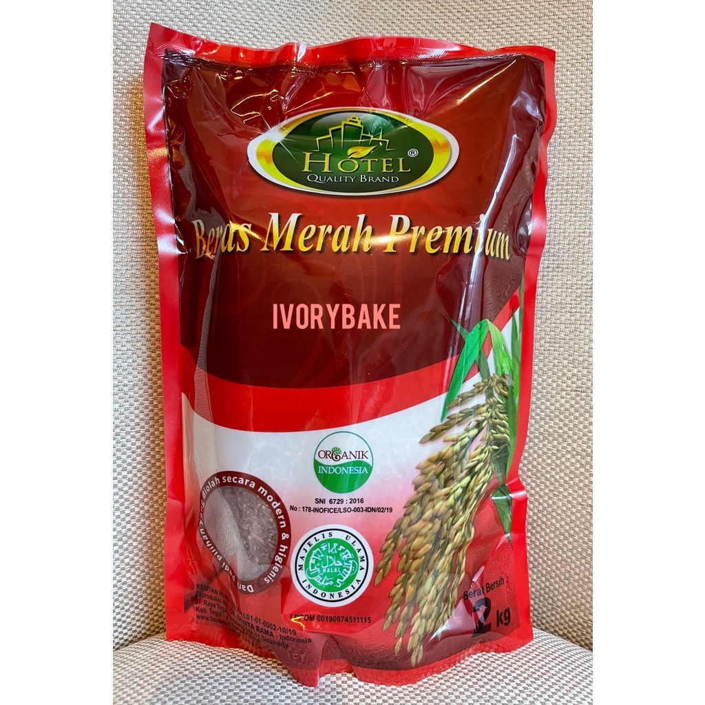 Jual Beras Hotel Merah Organik Premium 2kg | Shopee Indonesia