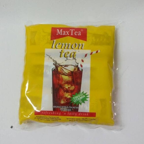 Jual Max Tea Lemon Tea 750 gr @30 sachet 25 gr | Shopee Indonesia