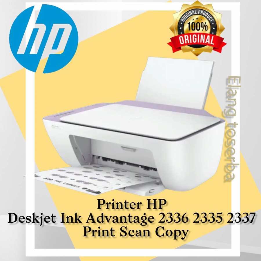 Jual Printer HP Deskjet Ink Advantage 2336 2335 2337 NEW ORI RESMI Print Scan Copy | Shopee ...