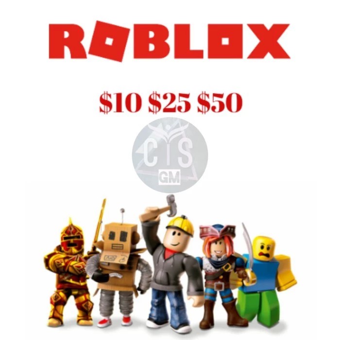 Jual Roblox Game Card $25 100% WORK & SAFE | Shopee Indonesia