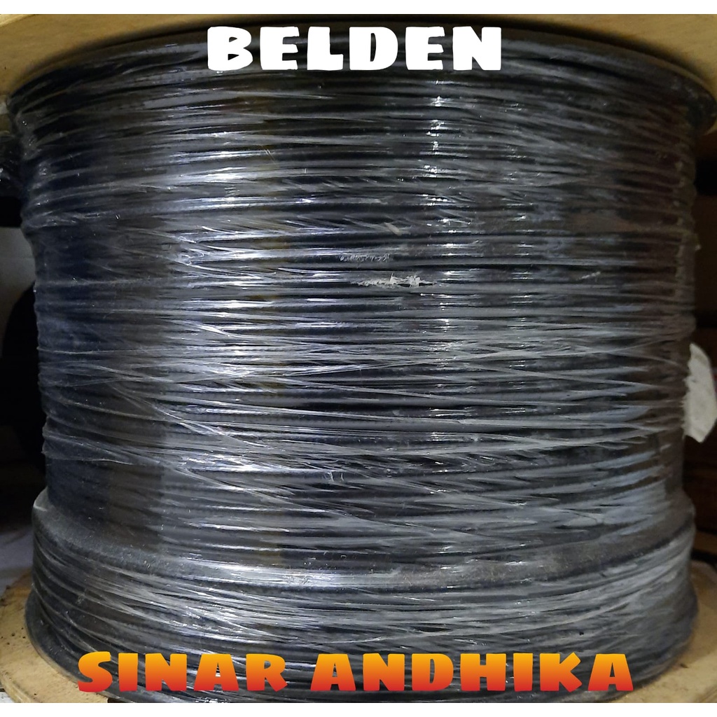 Jual Kabel Tv Belden Antena Hitam Rg6 Permeter | Shopee Indonesia