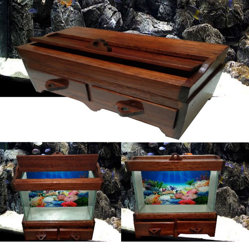 Jual meja aquarium mini | Shopee Indonesia