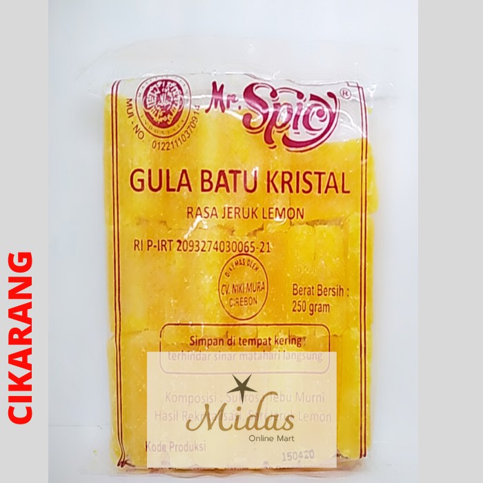Jual Gula Batu Lemon | Shopee Indonesia