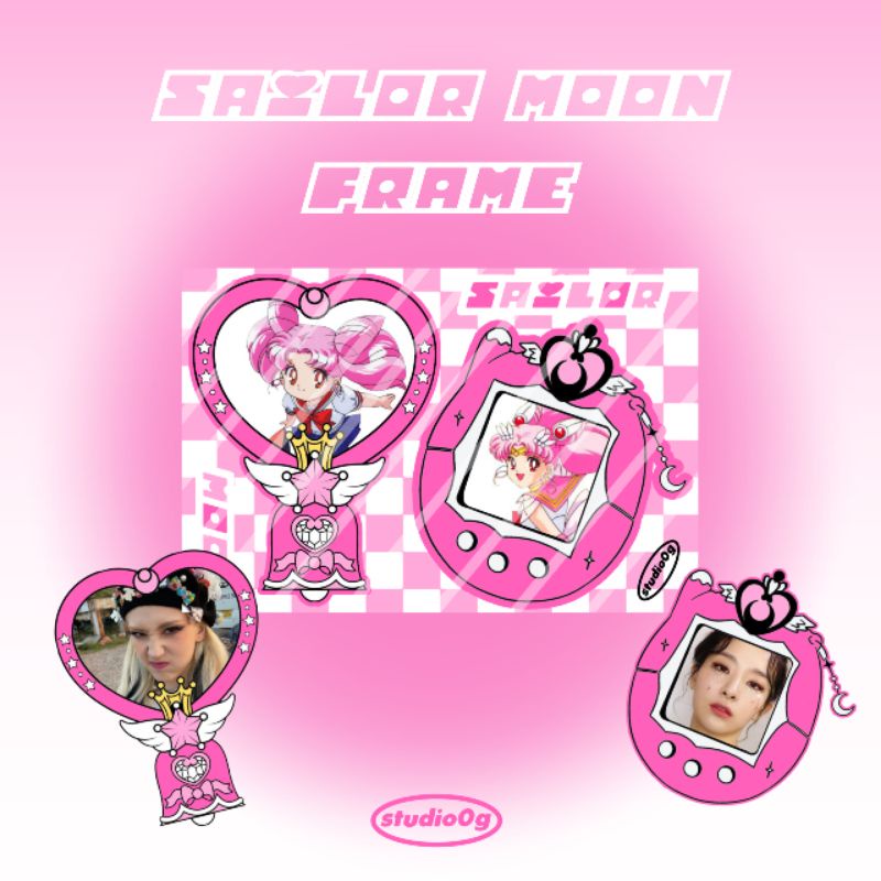 Jual [studio0g] sailor moon frame deco sticker | Shopee Indonesia