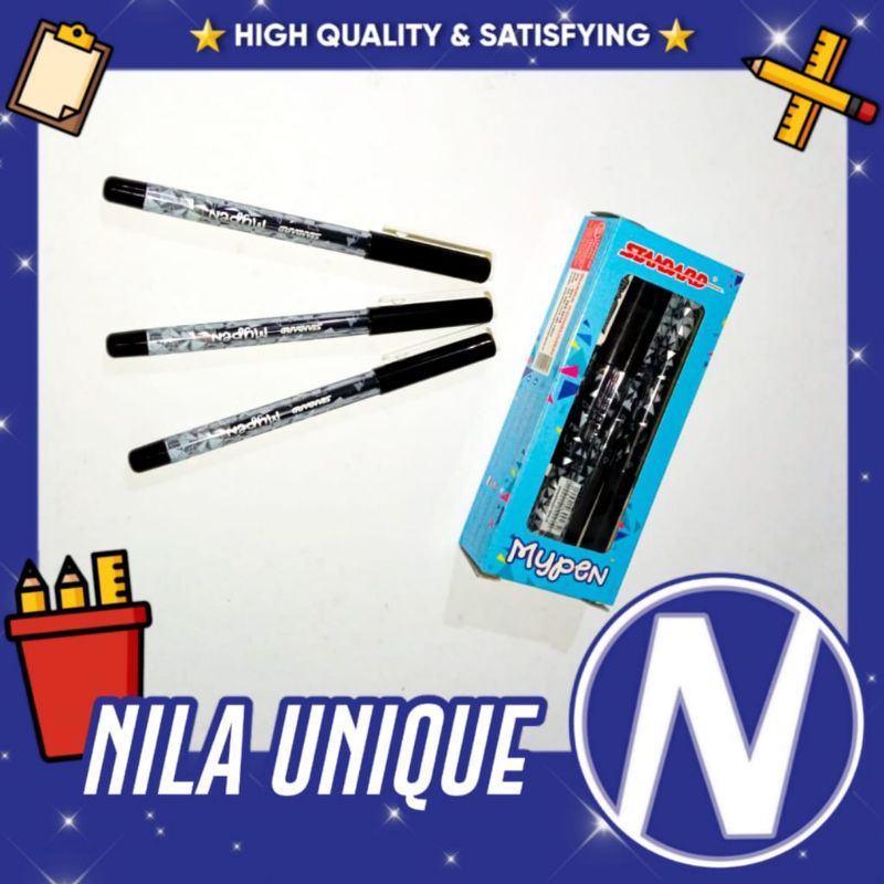 Jual BOLPOINT STANDARD / PULPEN STANDARD MYPEN FUN IN COLOR (HARGA ...