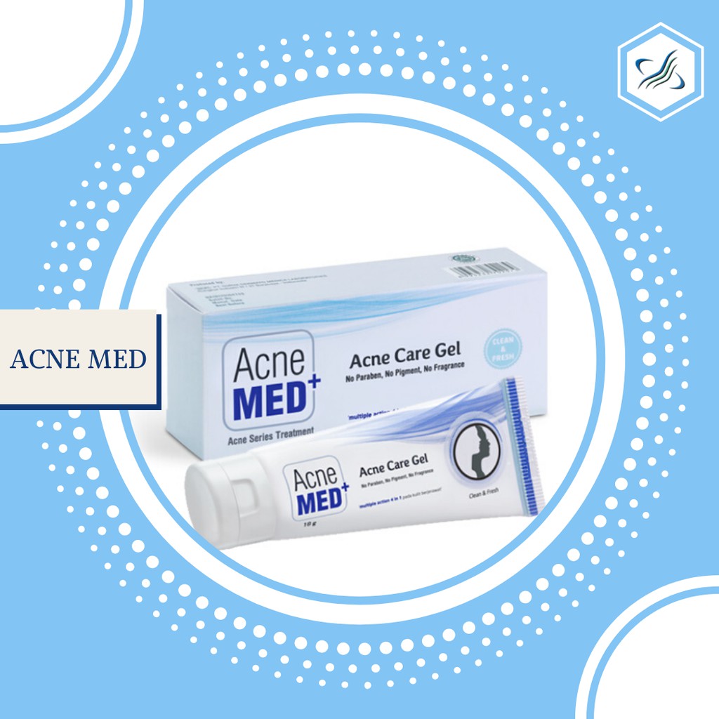 Jual ACNEMED Acne Care Gel 18 gr (Untuk wajah berjerawat) | Shopee ...