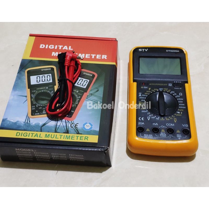 Jual DIGITAL MULTIMETER DT9205A | Shopee Indonesia