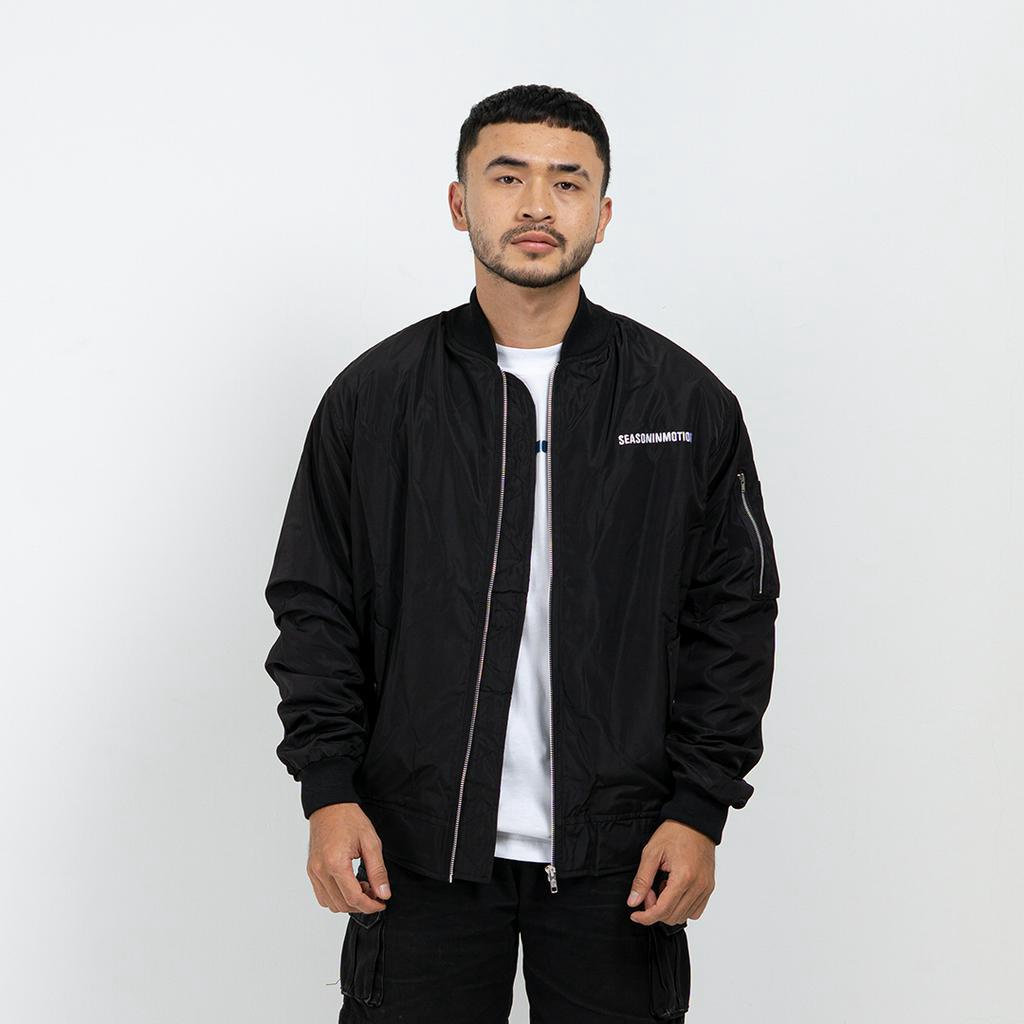 Jual SEASON IN MOTION Jaket Parasut Bomber Bahan Atlas BLOUSAN HIBIRD ...