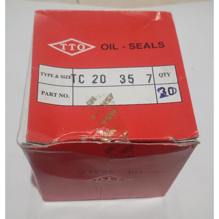 Jual SEAL GARDAN BELAKANG 20 35 7 VIAR RODA TIGA MOTOR GEROBAK DLL ...