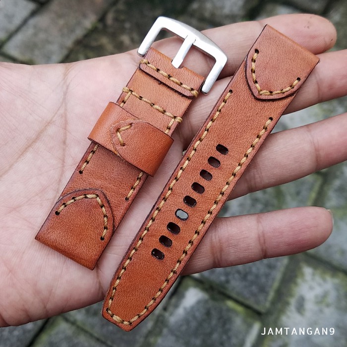 Jual Strap Jam Tangan Kulit Desain Unik - Handmade Leather Strap ...