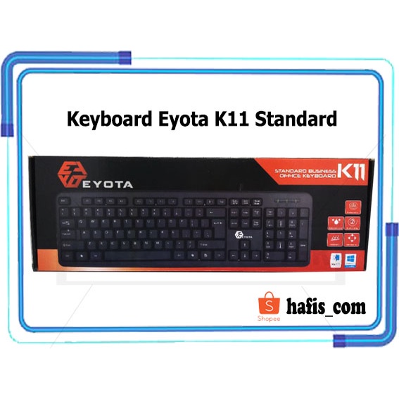 Jual KEYBOARD EYOTA K11 STANDAR | Shopee Indonesia
