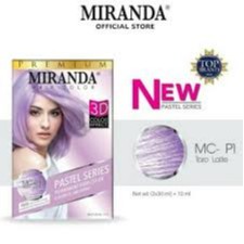 Jual MIRANDA PASTEL SERRIES MC P-1(TARO LATTE) /Miranda Hair Color ...