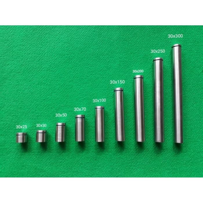 Jual Pen Iklan 30 x 150 Stainless / Stabil Kaca Sign Board / Baut ...