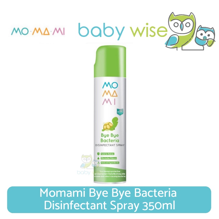 Jual Momami Bye Bye Bacteria Disinfectant Spray 350ml | Shopee Indonesia