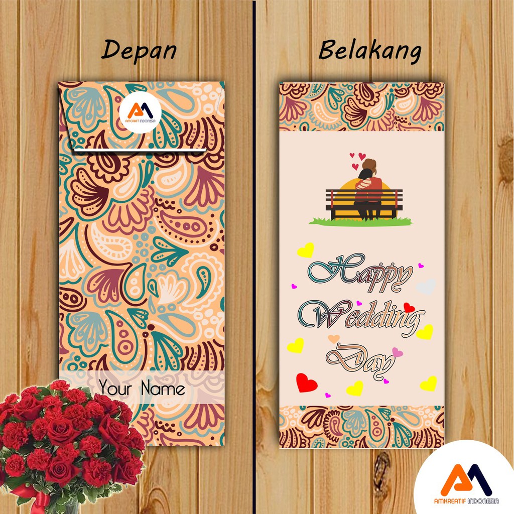 Jual Amplop Premium Wedding 002 (isi 12 Amplop) | Shopee Indonesia