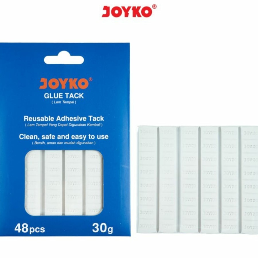 Jual Glue Tack Lem Tempel Joyko GLTR-1001 / Tack All-Tack It ala Bantex ...