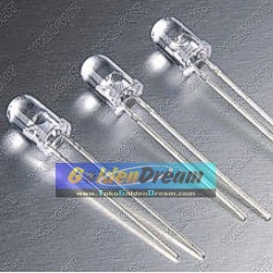 Jual LED Infrared IRED 5mm pemancar sinar cahaya infra merah emitter ...