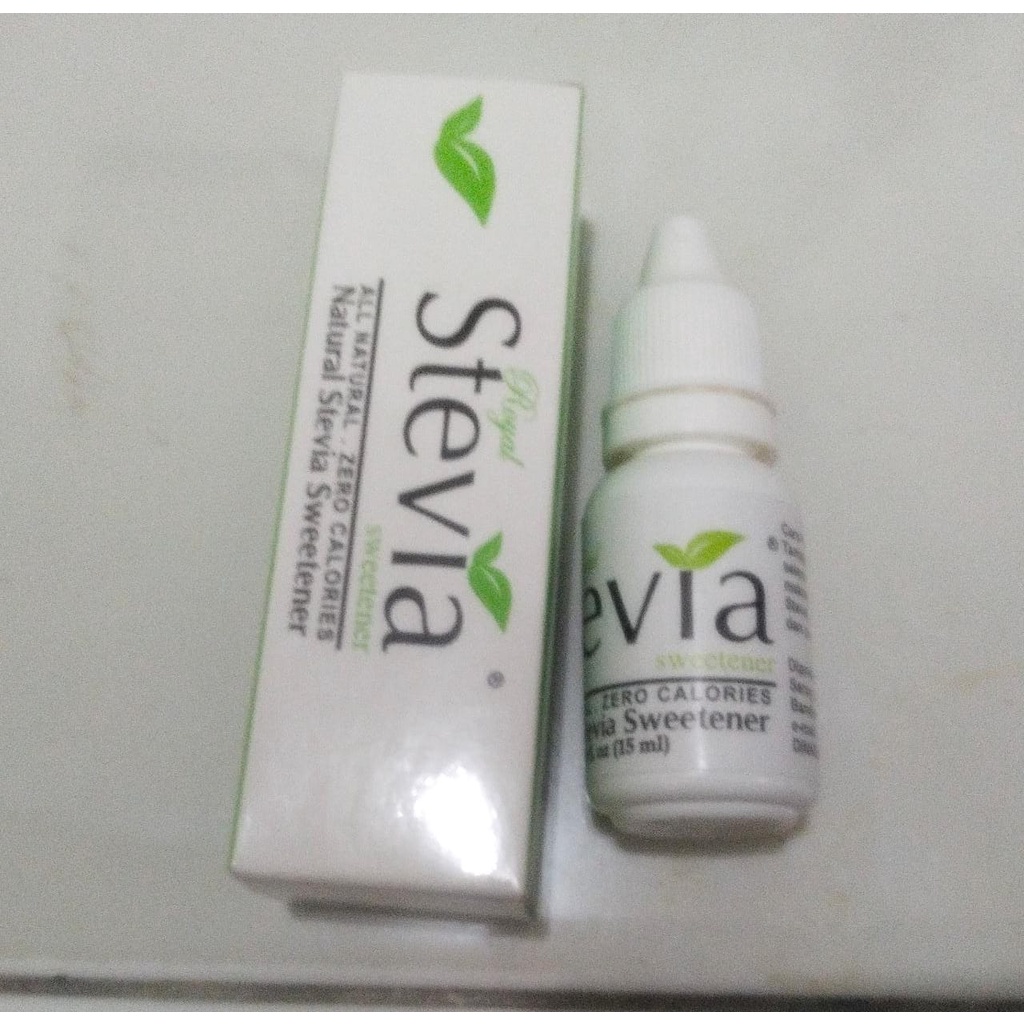 Jual GROSIR!!! ORIGINAL ROYAL STEVIA GULA CAIR PEMANIS HERBAL ALAMI NOL ...