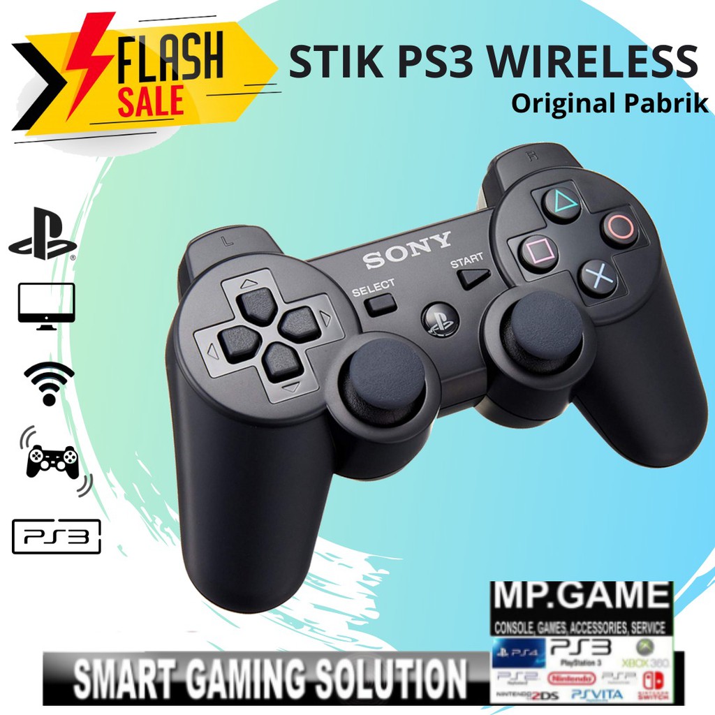 Jual Stick PS3 Stik PS3 Wireless OP plus Charger USB 1.5m | Shopee ...