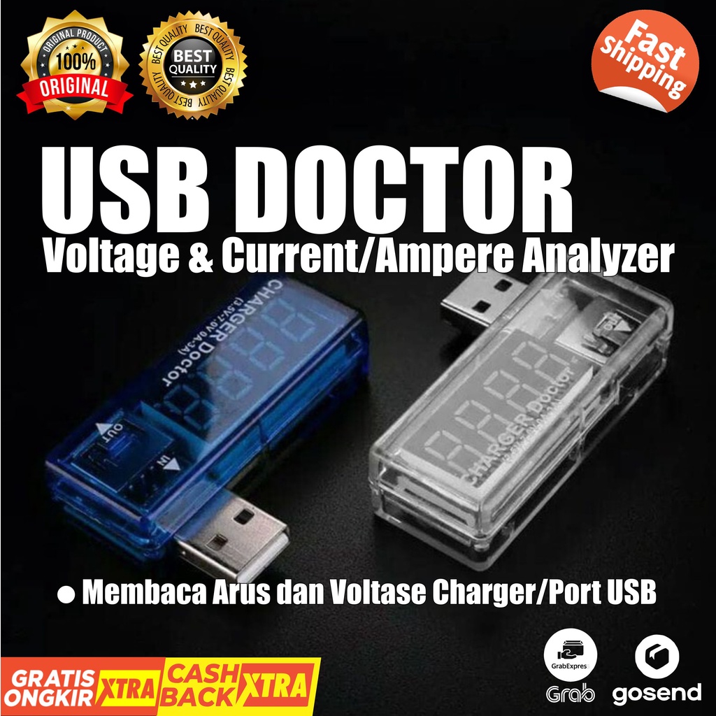 Jual USB Tester Usb Doctor Alat Ukur Tegangan Arus Segala Macam Alat ...