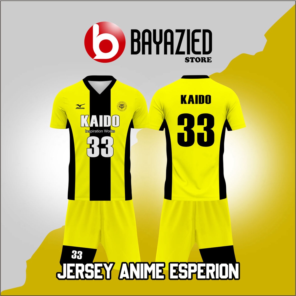 Jual ESPERION JERSEY ANIME KAIDO ASHITO | Shopee Indonesia