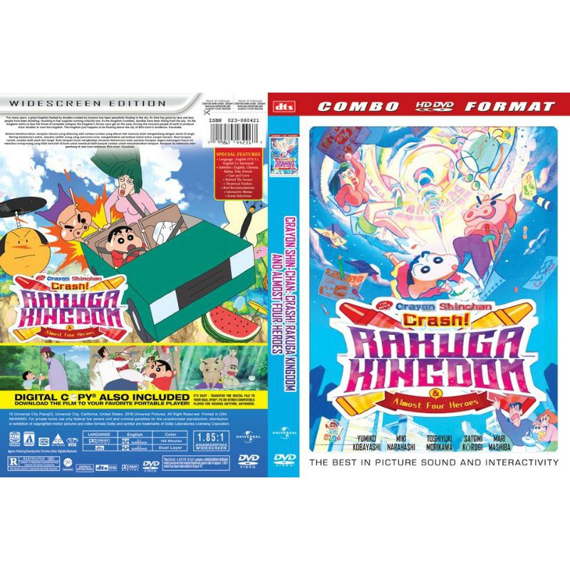 Jual CRAYON SHIN-CHAN :CRASH RAKUGA KINGDOM AND ALMOST FOUR HEROES ...
