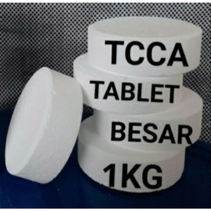 Jual TCCA Tablet Besar (1Kg = 5pcs) | Shopee Indonesia