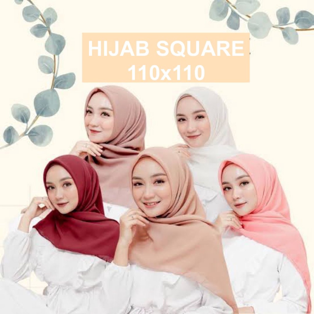 Jual Alila | Hijab Square Segiempat Premium Grade Anti Letoy | Shopee ...