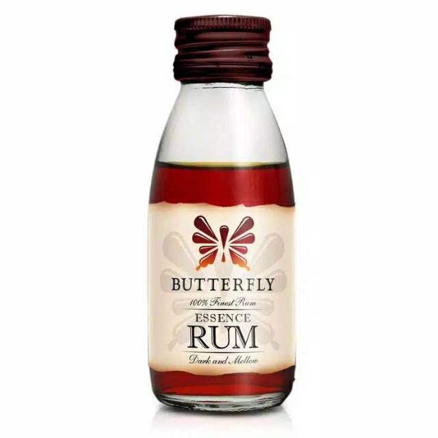 Jual Rum Jamaica Butterfly Essence Rhum Bahan Kue Makassar | Shopee ...