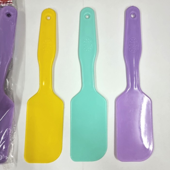 Jual Solet WARNA STELA Spatula Stiring Spoon Plastik | Shopee Indonesia