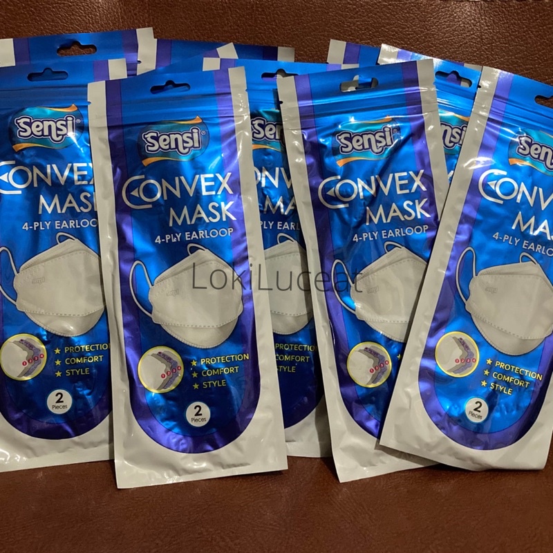 Jual Sensi Convex Mask 4-Ply Earloop Dewasa | Shopee Indonesia