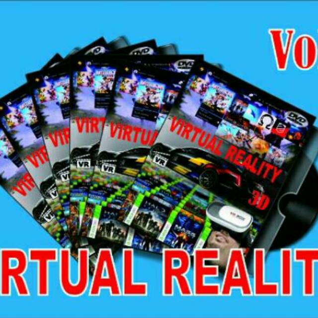 Jual DVD VR Collections Vol.2 (Google Cardboard, VR Box, Oculus, VR ...