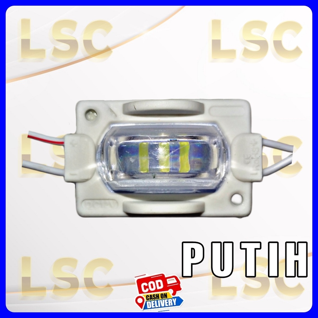 Jual Lampu LED injection terbaru 1 mata 24 volt kolong bus truk box ...