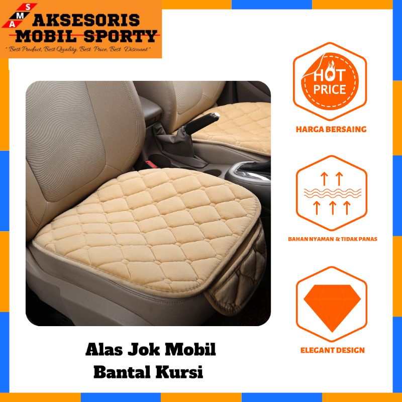 Jual Alas Duduk Jok Mobil Cover Kursi Bantal Sandaran Punggung Kursi ...