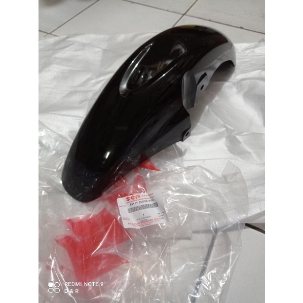 Jual Spakbor Depan Satria Fu Old Satria fu Facelift Hitam Kilat Ori Sgp ...