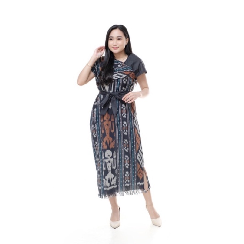 Jual AURORA DRESS TENUN JEPARA TORAJA LOMBOK PAPUA DRESS KONDANGAN GRANITO | Shopee Indonesia