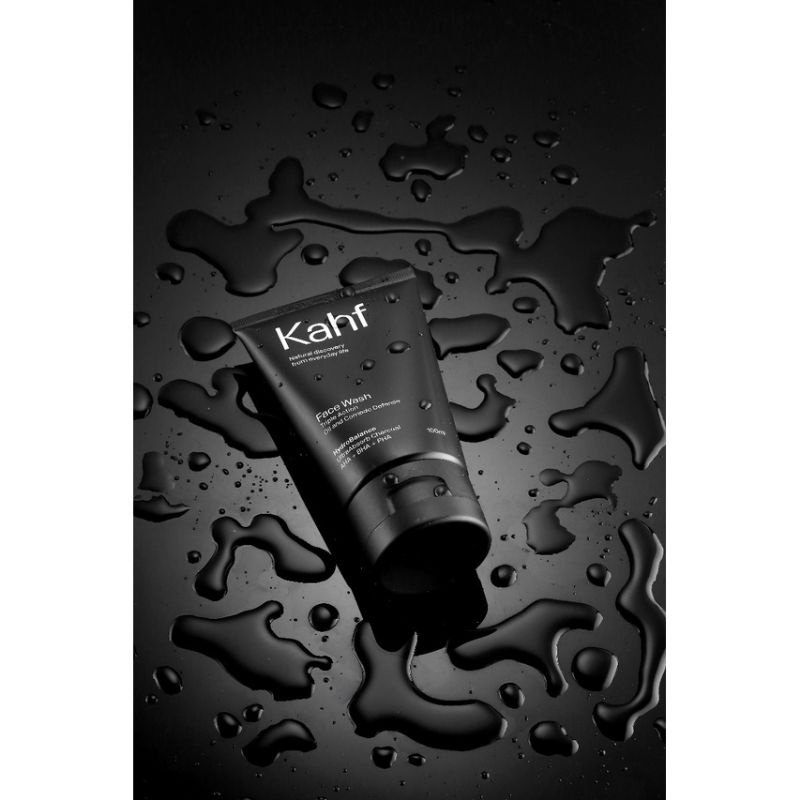 Jual Kahf Face Wash Oil and Comedo Defence (hitam) | Shopee Indonesia