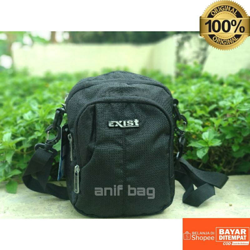 Jual SLING BAG PRIA TAS SELEMPANG COWOK EXIST ORIGINAL | Shopee Indonesia