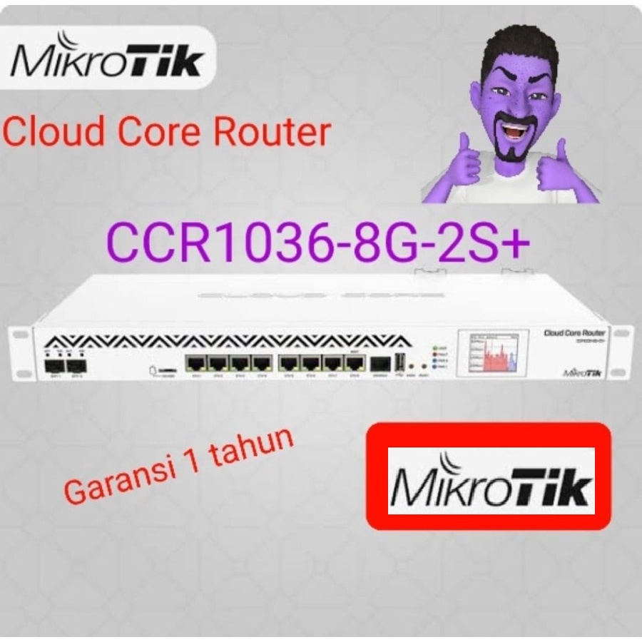Jual Mikrotik CCR1036-8G-2S+v2 / CCR1036-8G-2S+ v2 Router Board | Shopee Indonesia